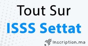 ISSS - inscription.ma