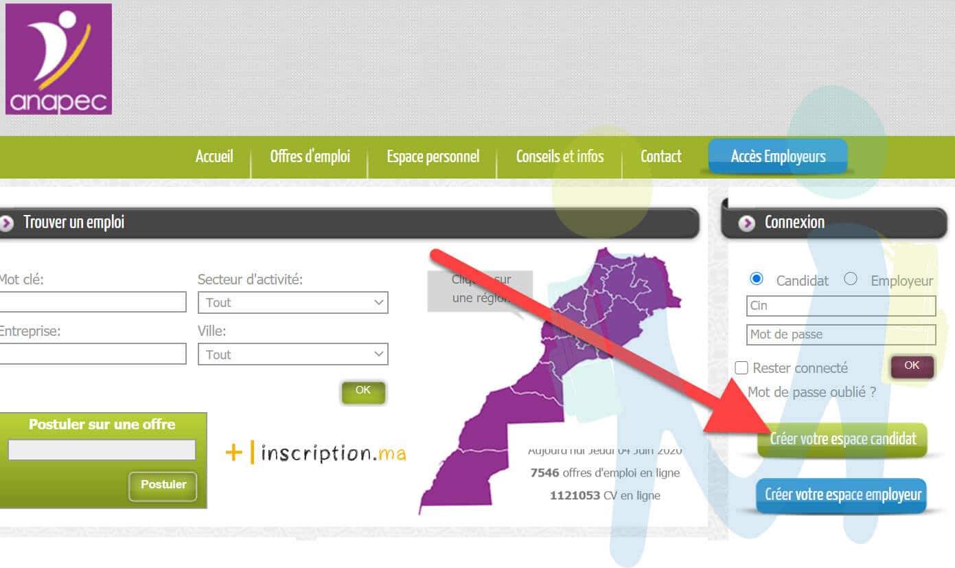 2020 inscription anapec التسجيل في انابيك (الطريقة الجديدة ...